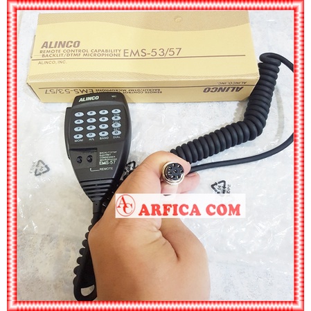 Jual Alinco EMS-57 Mic Rig DR-135 New Extra Hand Mic Radio DR135 EMS57 | Shopee Indonesia