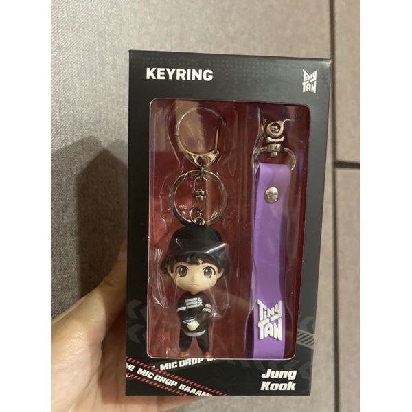 Jual TINYTAN JUNGKOOK KEYRING MICDROP (BTS POP-UP) | Shopee Indonesia