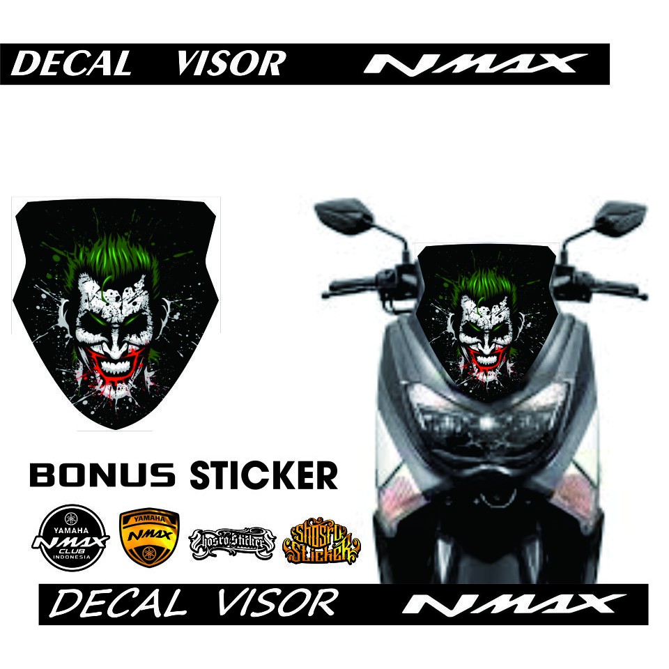 Jual VARIASI STYLE DECAL PISOR NMAX OLD CUSTOM PRINT STIKER DECAL NMAX ...