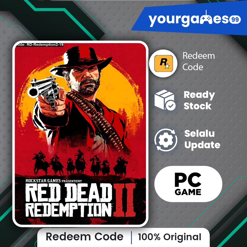Jual Red Dead Redemption 2 Rockstar Games Launcher Redeem | Shopee ...