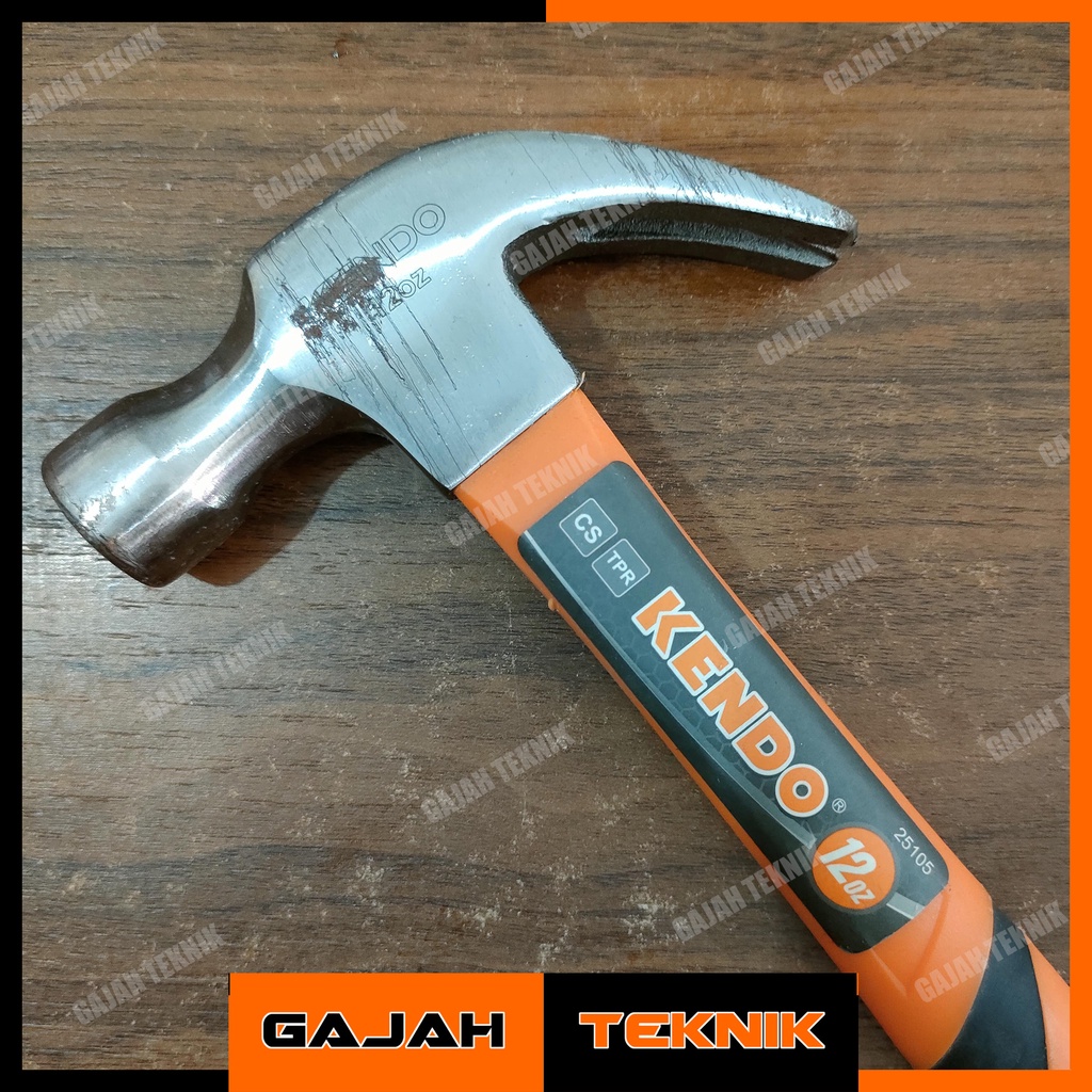 Jual KENDO Palu Kambing Besi Heavy Duti 8 12 oz Pegangan Anti Slp ...