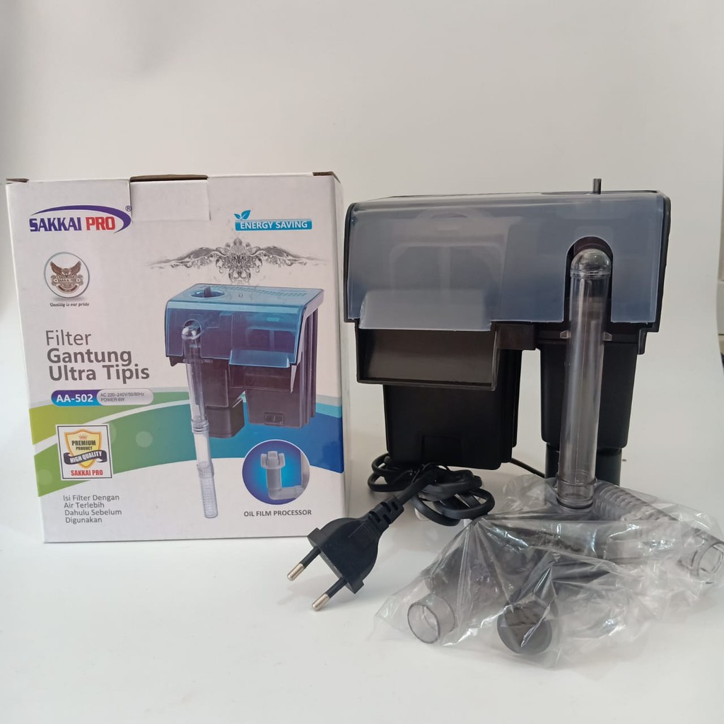 Jual Filter Gantung Ultra Tipis Sakkai Pro AA-502 Hang On Filter ...