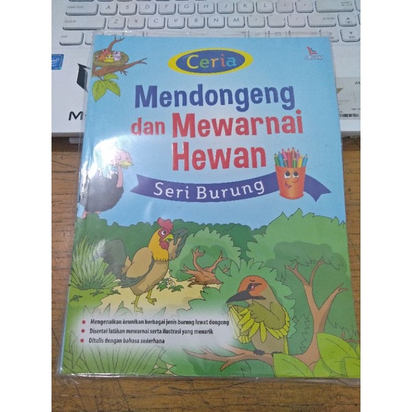 Jual Ceria Mendongeng Dan Mewarnai Hewan seri Burung | Shopee Indonesia