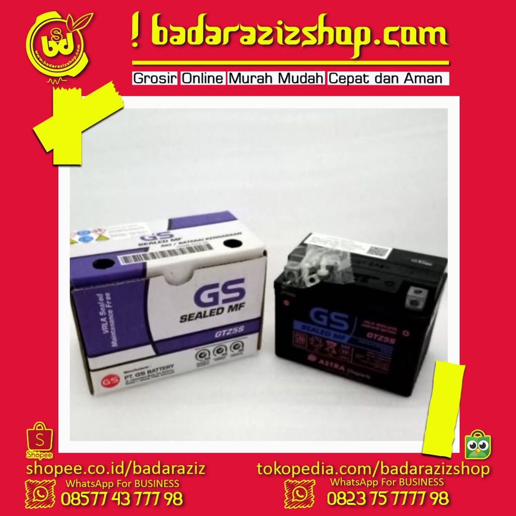 Jual AKI GS ASTRA ,AKI GS GTZ5S ,AKI GS BEAT,VARIO ,MIO SOUL ,VIXIEN ...