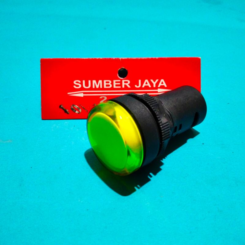 Jual Lampu Pilot kuning LED 220V 22mm / Pilot Lamp / Indicator LED ... Jual Lampu Pilot kuning LED 220V 22mm / Pilot Lamp / Indicator LED ...
