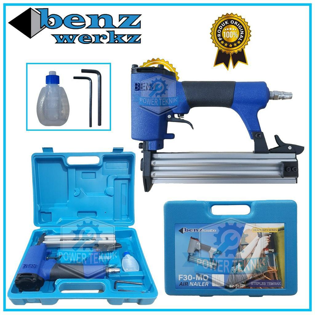 Jual Mesin Paku Tembak Angin F30 1022J BENZ Air Nailer Stapler Gun F 30 ...