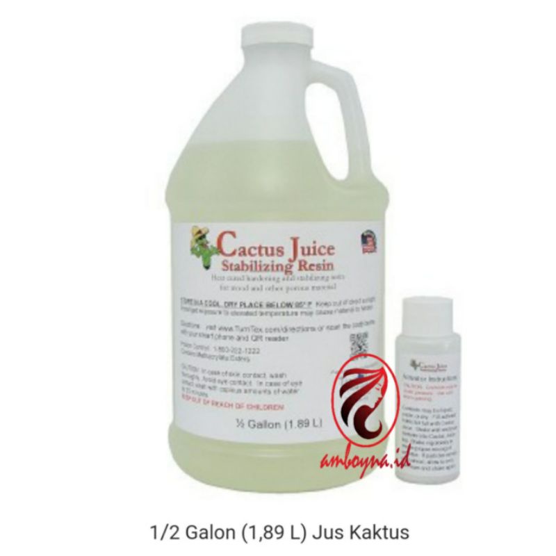 Jual cactus juice stabilizing resin 1/2 galon | Shopee Indonesia