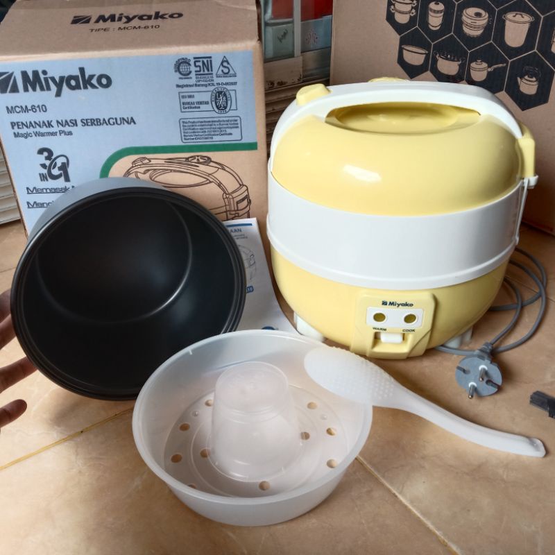 Jual Miyako Magic Com 3in1 MCM 610 - 1 Liter | Shopee Indonesia