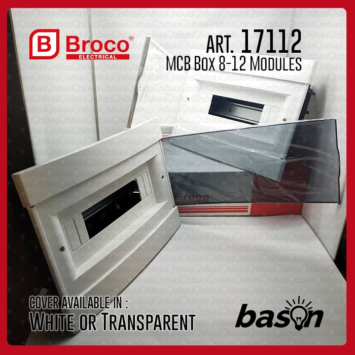 Jual BROCO MCB Box 17112 - Kotak MCB 12 Group Inbow - MCB Panel Flush ...