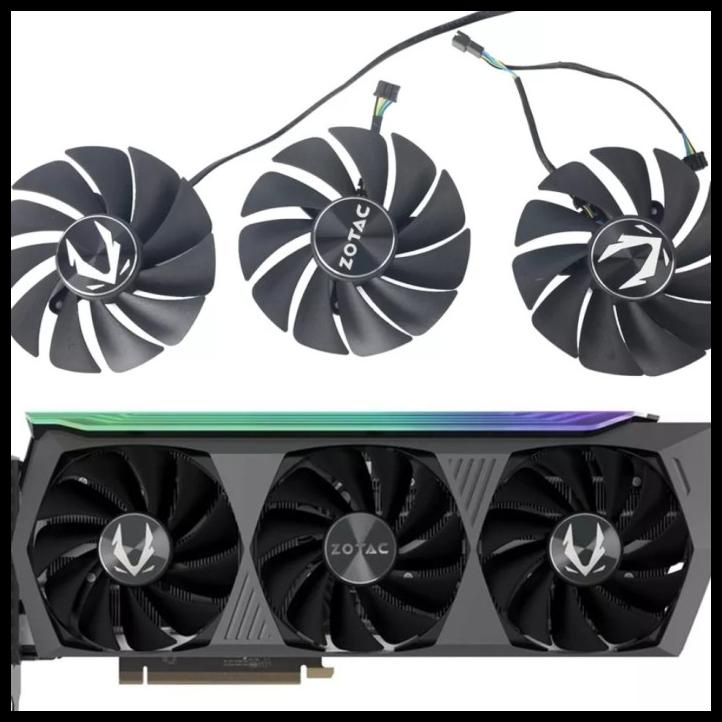 Jual Fan Zotac Trinity Rtx 3080 3080Ti 3090 3070Ti Set | Shopee Indonesia