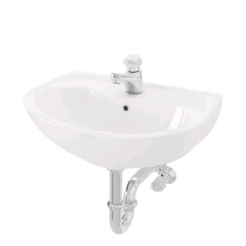 Jual Wastafel TOTO LW240CJ W/F Comp Set Kran Dingin ( TX109KEA ...