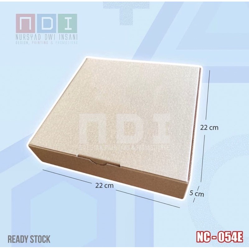 Jual DUS BOX CORRUGATED 1 PAK (ISI 20 pcs) Uk. 22x22x5cm | Shopee Indonesia
