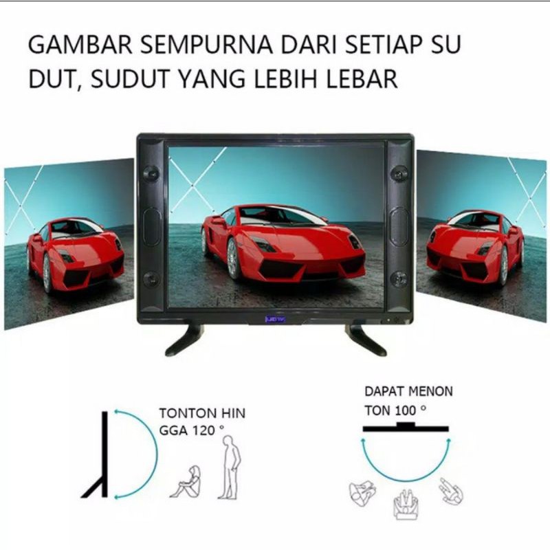 Jual PROMO ANIMAX LED MONITOR 17 INCH BISA TV GAMBAR HD COLOKAN USB ...