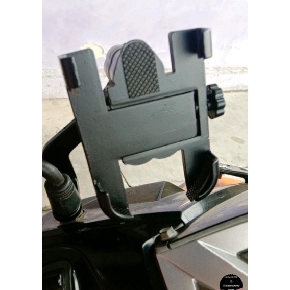 Jual holder hp motor full besi holder bahan besi | Shopee Indonesia
