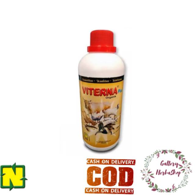 Jual Viterna Plus Vitamin Penggemuk Ternak Isi 500Cc | Shopee Indonesia