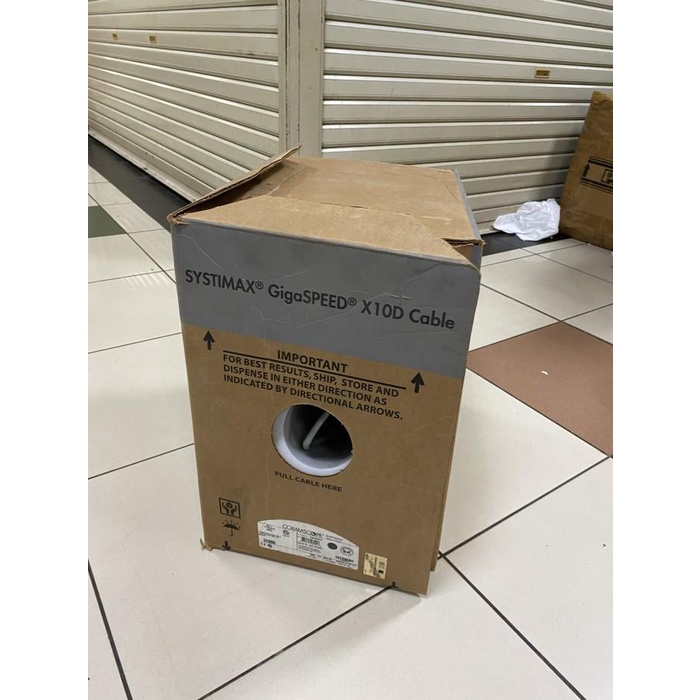 Jual Utp Cab | Systimax Utp Cable Cat 6A 1091B | Shopee Indonesia