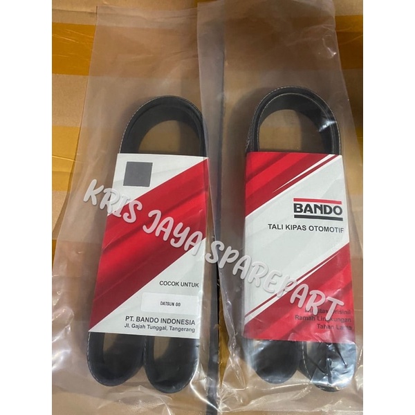 Jual Van belt 7pk 1165 Epdm untuk mobil Datsun Go merk bando | Shopee Indonesia