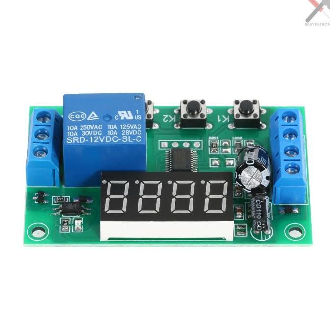 Jual Modul Relay Switch Control Dc 12V Untuk Monitor Tegangan Listrik ...