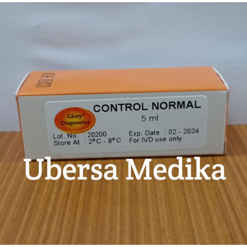 Jual Control Normal Glory Diagnostics | Shopee Indonesia