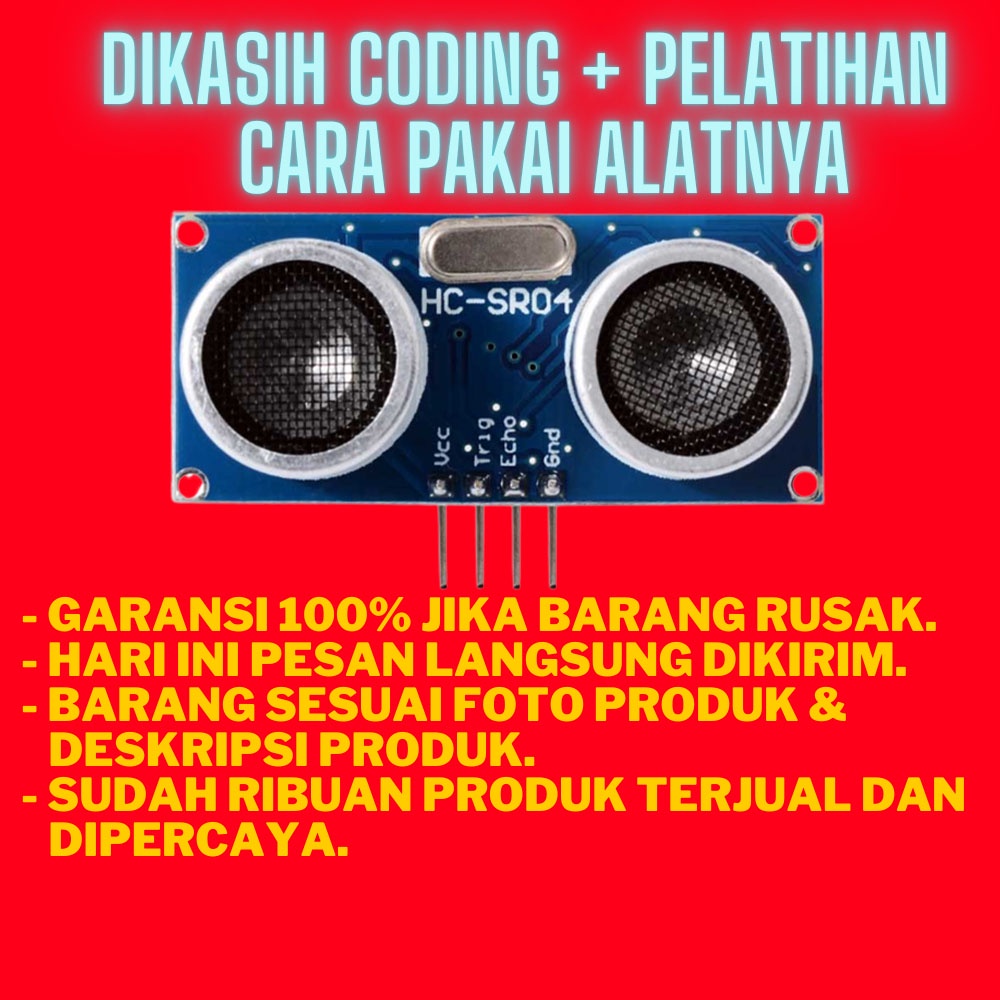 Jual Sensor ultrasonik jarak arduino uno r3 nano mobil pesawat ...