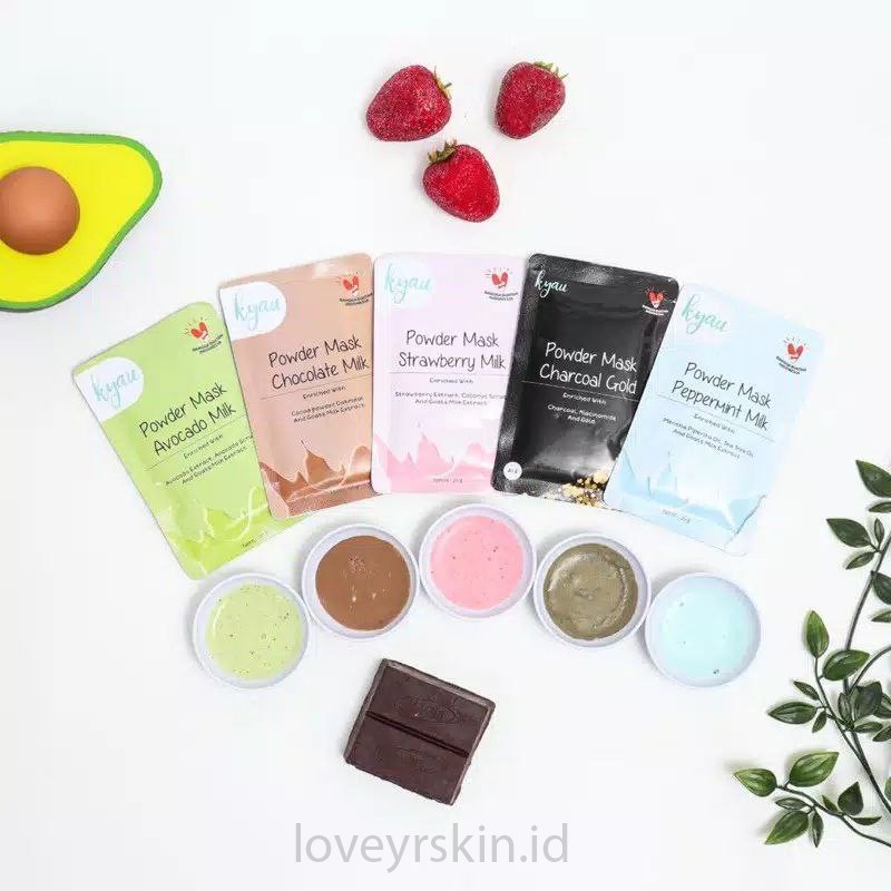 Jual KYAU Powder Mask Series / Peel off (BPOM) | Shopee Indonesia