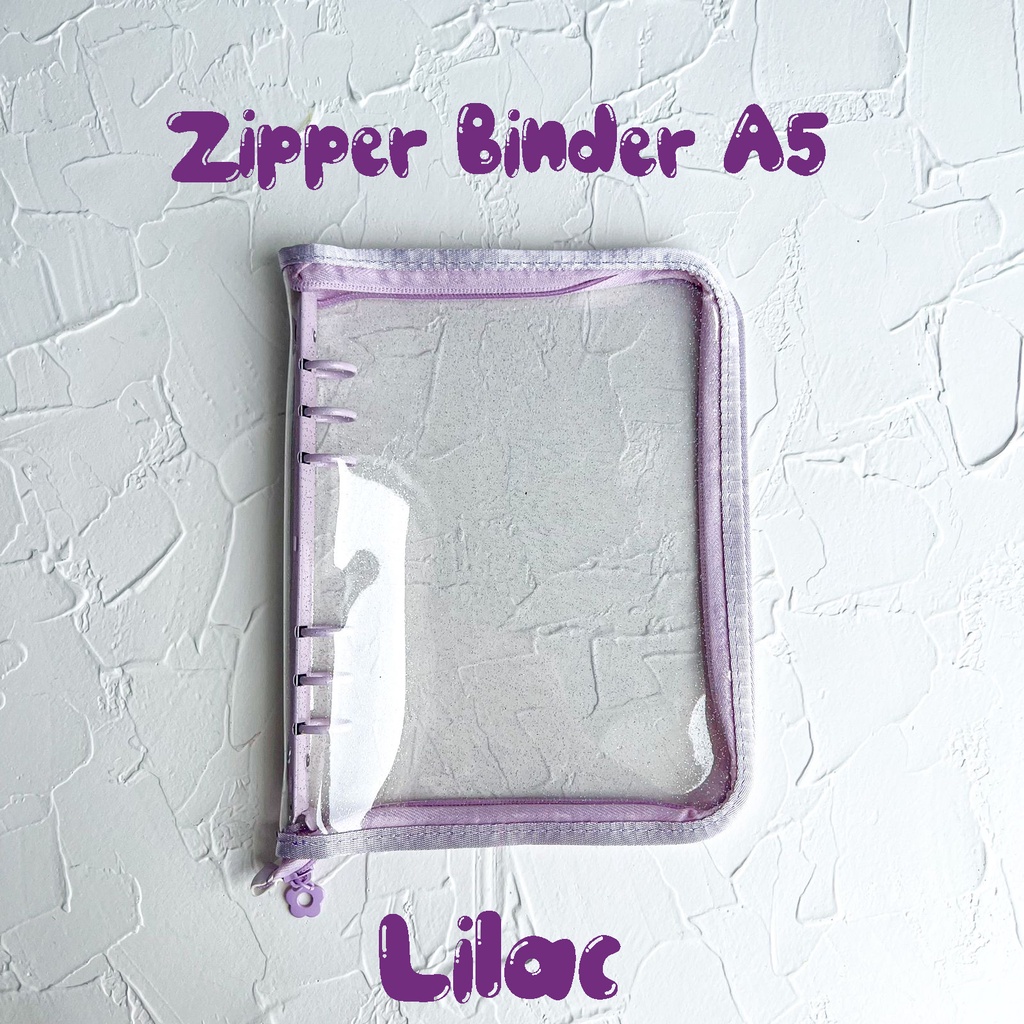 Jual [A5 6 Holes] Zipper Photocard Binder 6 Ring / Album Photocard ...