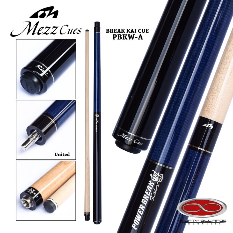 Jual Mezz Cue Power Break Kai Blue (No Wrap) | Shopee Indonesia