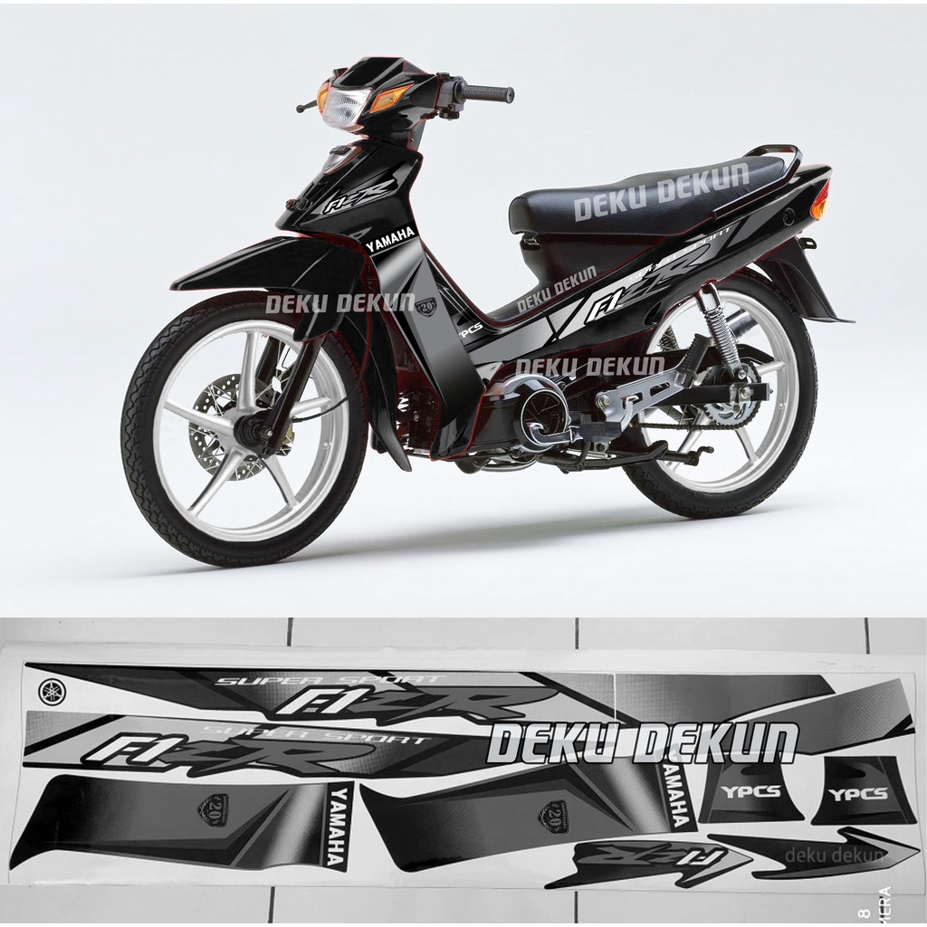 Jual Striping fizr f1zr fiz r Variasi Hitam Gold Model Malaysia ...