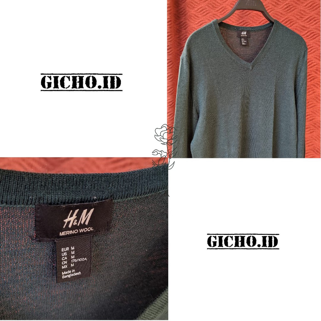 Jual Sweater Merino Wool H&M | Shopee Indonesia