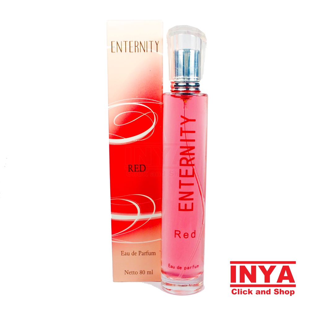 Jual ENTERNITY RED 80ml EAU DE PERFUME MERAH - Parfum | Shopee Indonesia