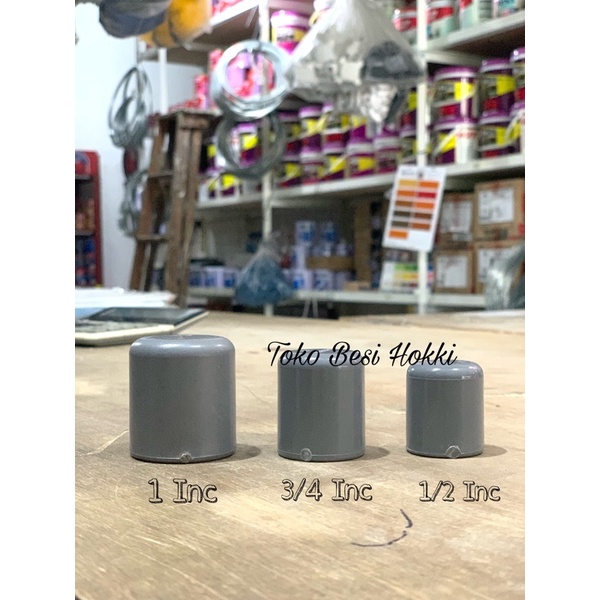 Jual Dop Pvc Rucika / Dop Cap / Tutup Pipa PVC Rucika ( 1/2 • 3/4 • 1 ...
