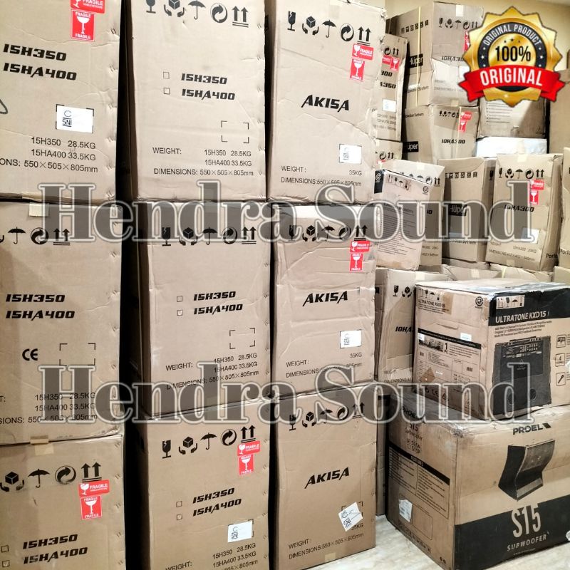 Jual Speaker Aktif Huper 15 HA 400 / 15 HA400 Sepasang (15 inch ...