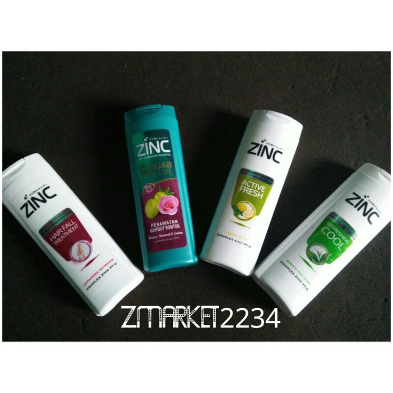 Jual ZINC SHAMPOO BOTOL 170 ml semua varian | Shopee Indonesia