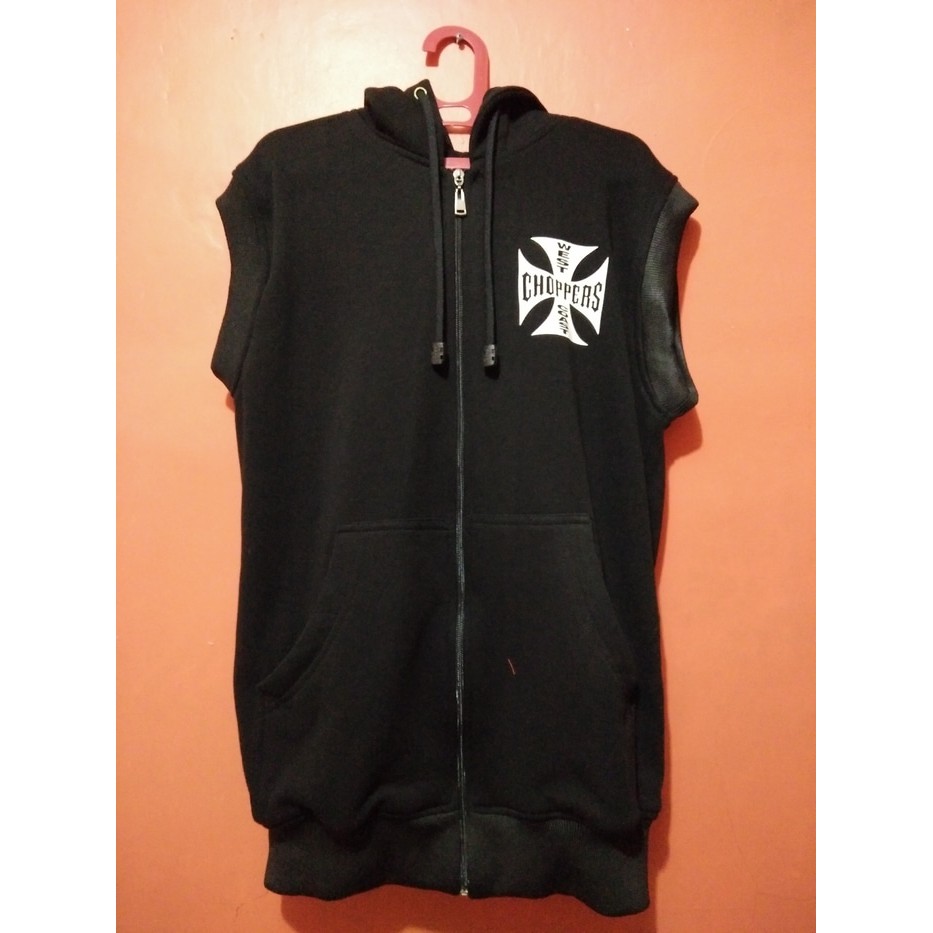 Jual Rompi Vest Hoodie West Choppers Real Picture - Hitam | Shopee ...