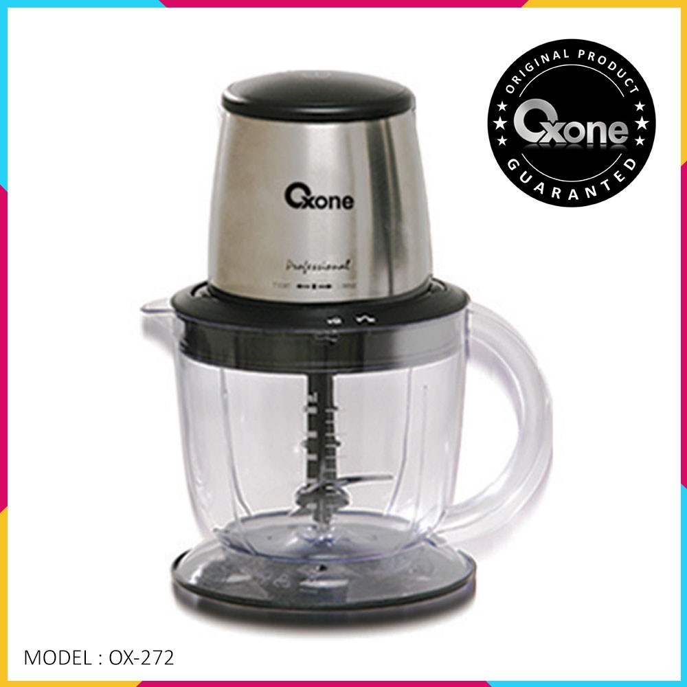 Jual Jumbo Chopper Oxone OX-272 250Watt Penggiling Daging / Food Processor [ORIGINAL] | Shopee ...