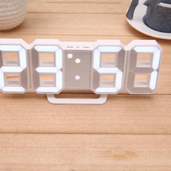Jual Jam Meja LED Digital Clock Huruf Angka Jam Dinding LED angka ...