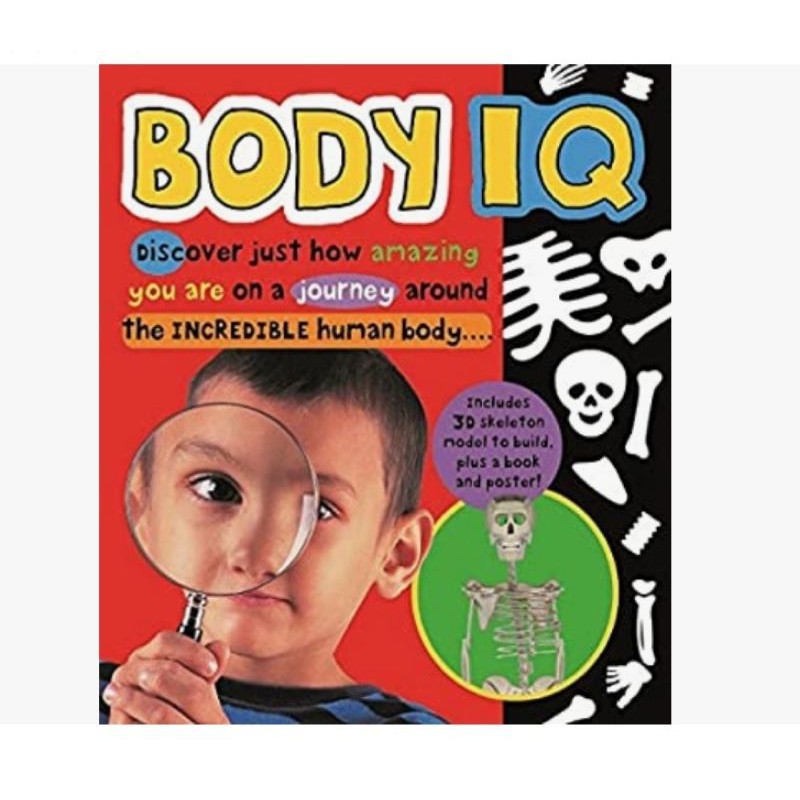 Jual PRIDDY BOOKS "BOX SET BODY IQ" Includes Book, 3D Model, Poster ...