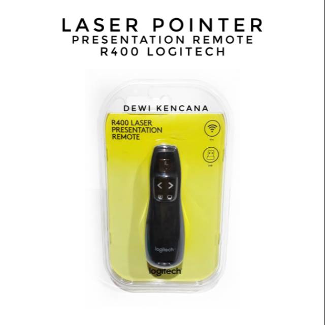 Jual Laser Pointer Logitech R400 (alat pembantu seminar/presentasi ...
