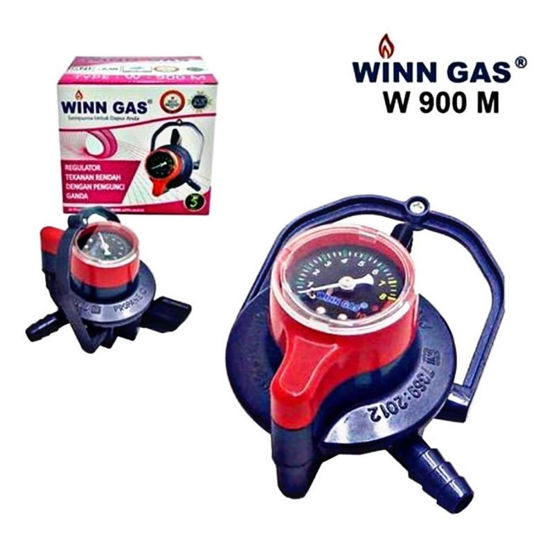 Jual Regulator Winn Gas W900 Meter / Regulator dengan 2 Pengunci ...