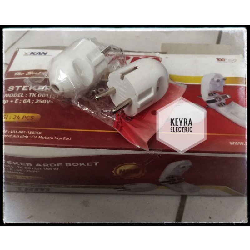 Jual Colokan bulat || Steker Arde roket | Shopee Indonesia