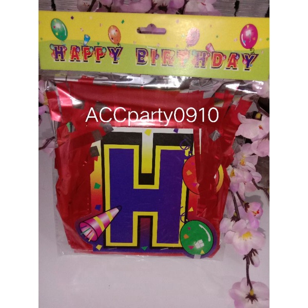 Jual Banner Happy Birthday Rumbai / Banner Ulang Tahun Rumbai | Shopee ...