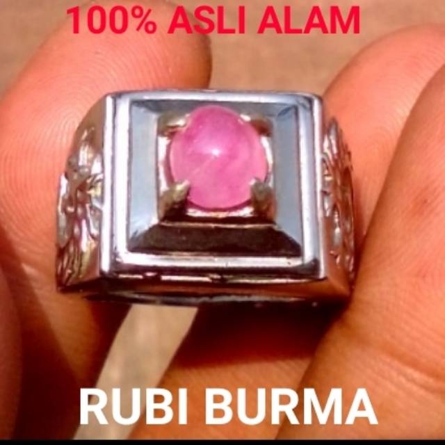 Jual DISKON!! BATU MIRAH RUBI NATURAL RUBY MYANMAR BURMA NO HEAT 100% ASLI ALAM SUPER MULUS ...