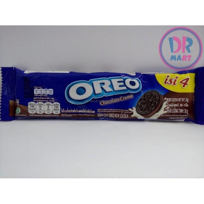 Jual Oreo Chocolate Creme 38gr | Shopee Indonesia