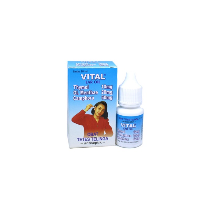 Jual Vital Ear Drops, cairan tetes telinga 10 ml | Shopee Indonesia