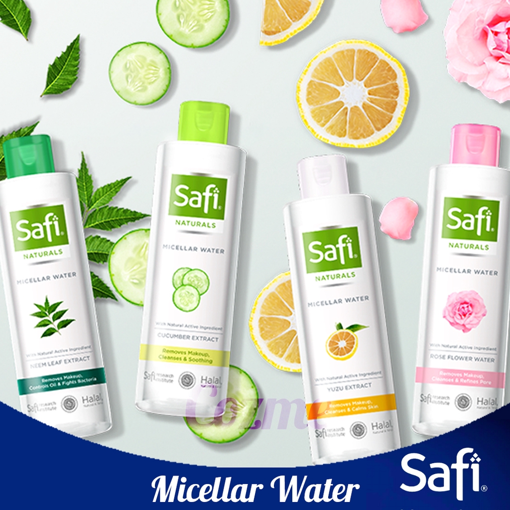 Jual SAFI Natural Micellar Water | Shopee Indonesia