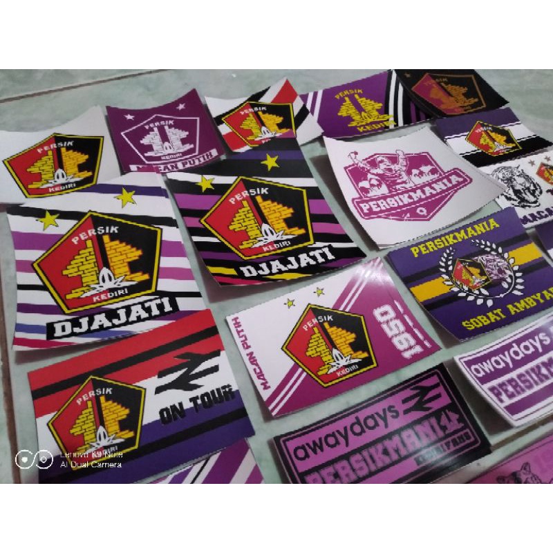Jual Sticker Pack Persik Kediri macan putih waterproof vinyl | Shopee ...