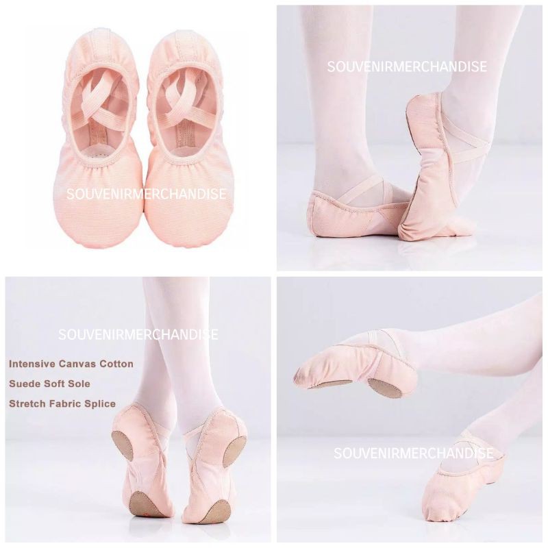 Jual Sepatu Balet Pro elastis (ballet shoes) | Shopee Indonesia