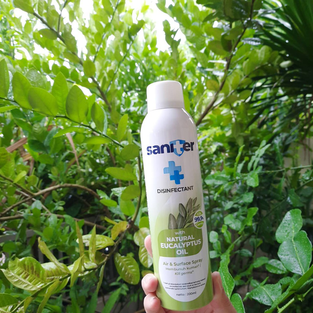Jual Saniter Aerosol Disinfectant Spray Eucalyptus 200mL Disinfektan ...