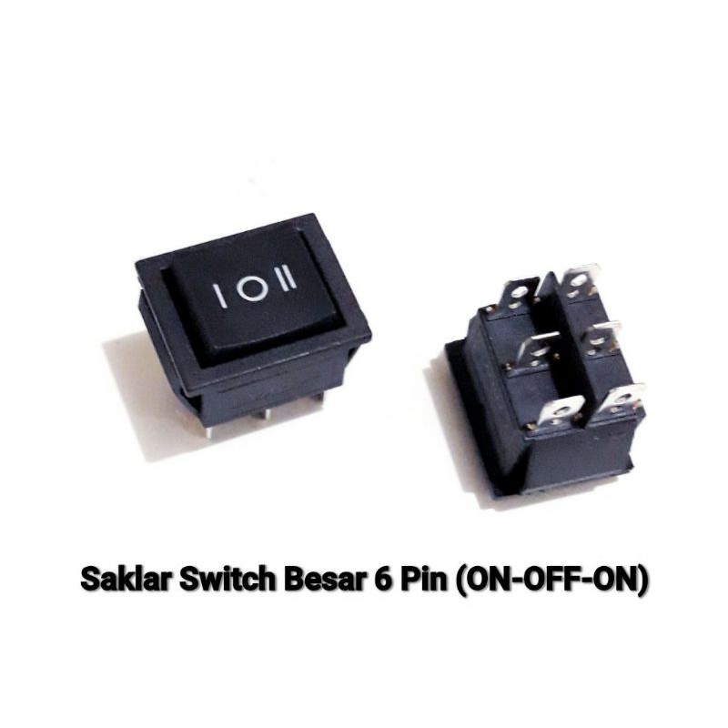 Jual Saklar Besar 6 Pin (ON-OFF-ON) | Shopee Indonesia