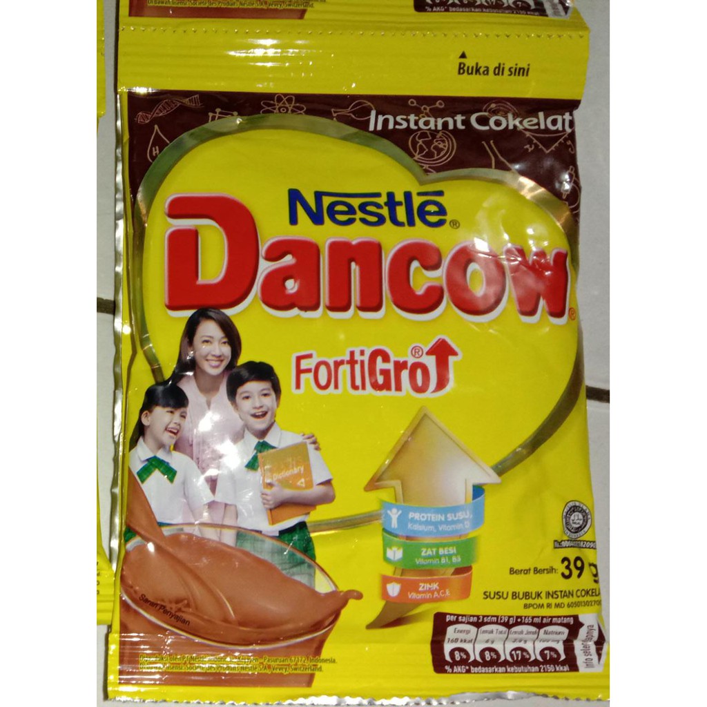 Jual Dancow susu bubuk sachet per renceng 26gr × 10 sachet exp akhir ...